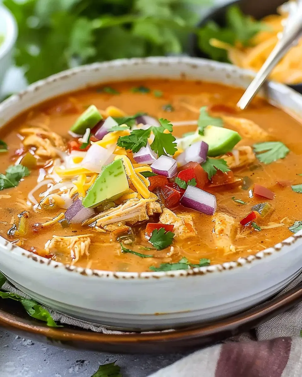 Chicken Enchilada Soup